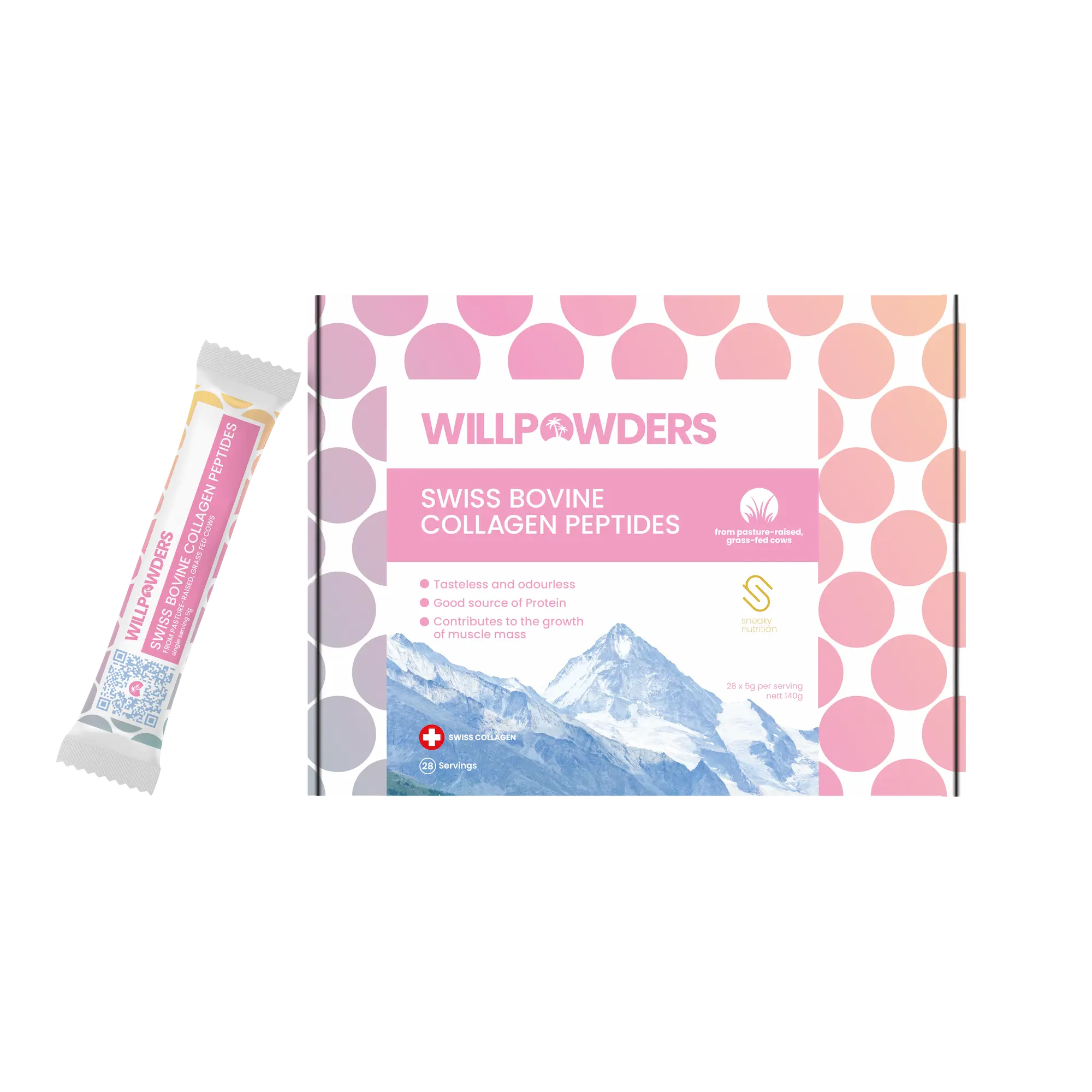 Bovine Collagen Peptides Powder Sachets | WillPowders – WillPowders ...