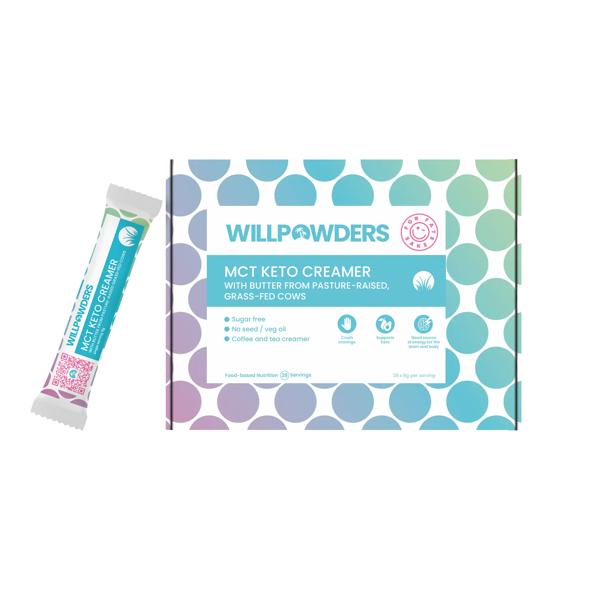 MCT Keto Creamer Sachets | WillPowders – WillPowders Australia